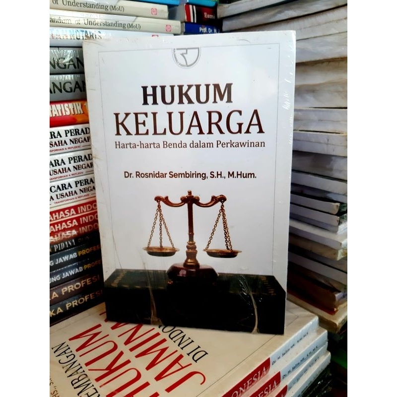 Jual Buku Hukum Keluarga Harta-harta Benda dalam Perkawinan Pengarang : Rosnidar Sembirinh ...