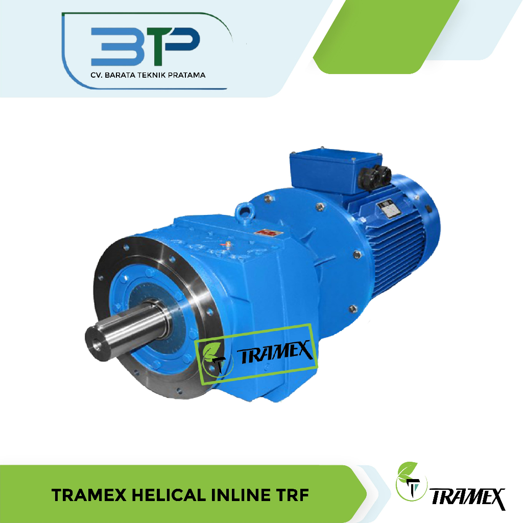 Jual HELICAL INLINE SERIES TR FLANGE MOUNTED GEAR MOTOR TRAMEX | Shopee ...