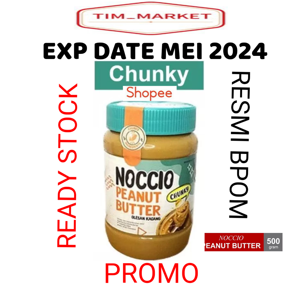 Jual NOCCIO PEANUT BUTTER CHUNKY 500 GR PROMO | Shopee Indonesia Jual NOCCIO PEANUT BUTTER CHUNKY 500 GR PROMO | Shopee Indonesia