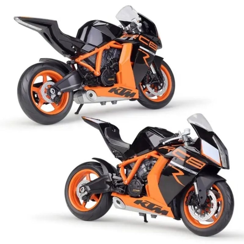 Jual Diecast Motor Balap GP KTM 1190 RC8 R Miniatur Motor Honda CBR ...