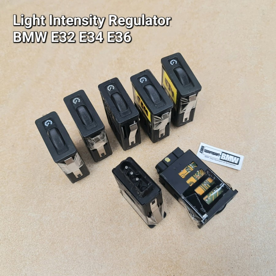 Jual Light Intensity Regulator Switch Lampu Original BMW E32 E34 E36 | Shopee Indonesia