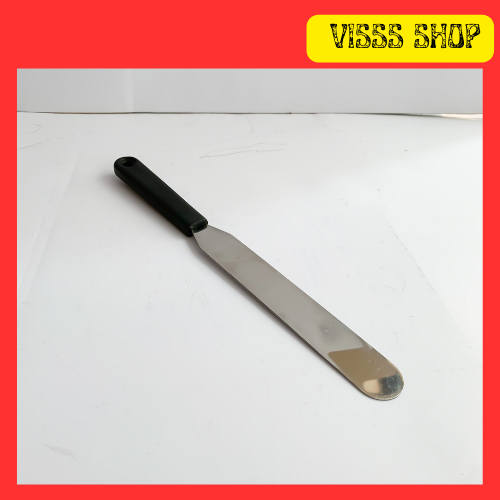 Jual Spatula Buttercream Pisau Stainless Kue ukuran 20cm | Shopee Indonesia