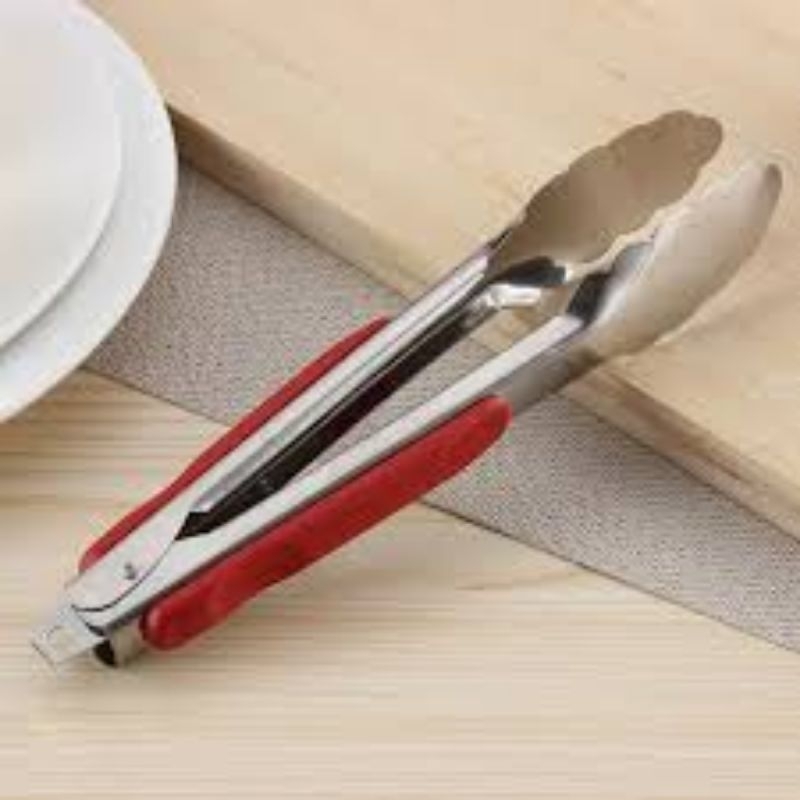 Jual Food Tong Penjepit Stainless Steel Komodo Awet Kuat Tebal + Kunci ...