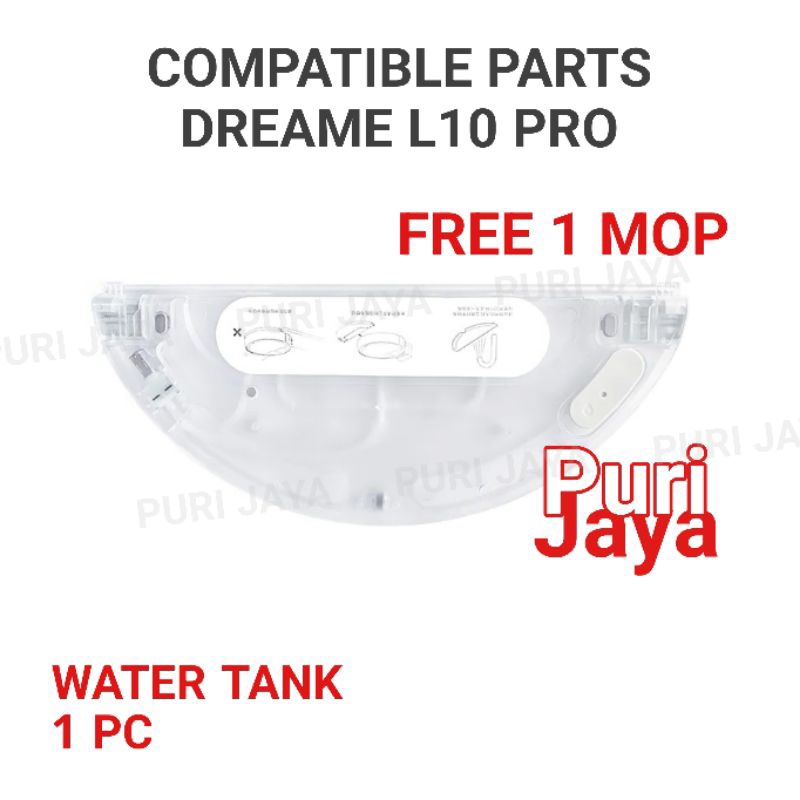 Jual Water Tank for Robot Dreame L10 Pro Watertank L10Pro Tangki Air ...