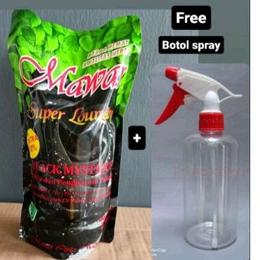 Jual Mawar Black Mystique super loundry 900ml Free botol spray | Shopee ...
