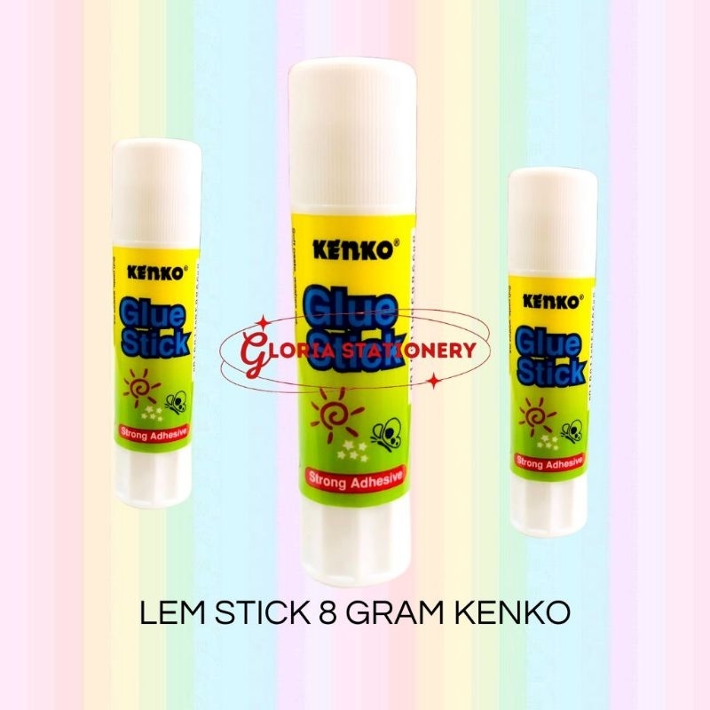 Jual Kenko Glue Stick 8 gram/Lem stick 8 gram Kenko | Shopee Indonesia