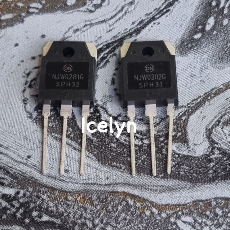 Jual Transistor NJW0302 NJW0281 NJW 0302 0281 1set Original | Shopee Indonesia