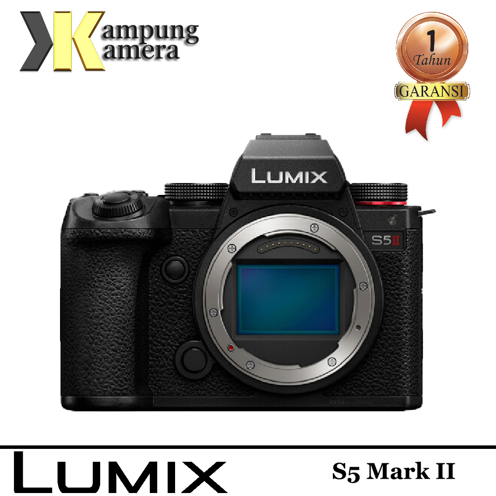 Jual Panasonic Lumix S5 Mark II Mirrorless Camera Body Only - DC-S5M2GA ...
