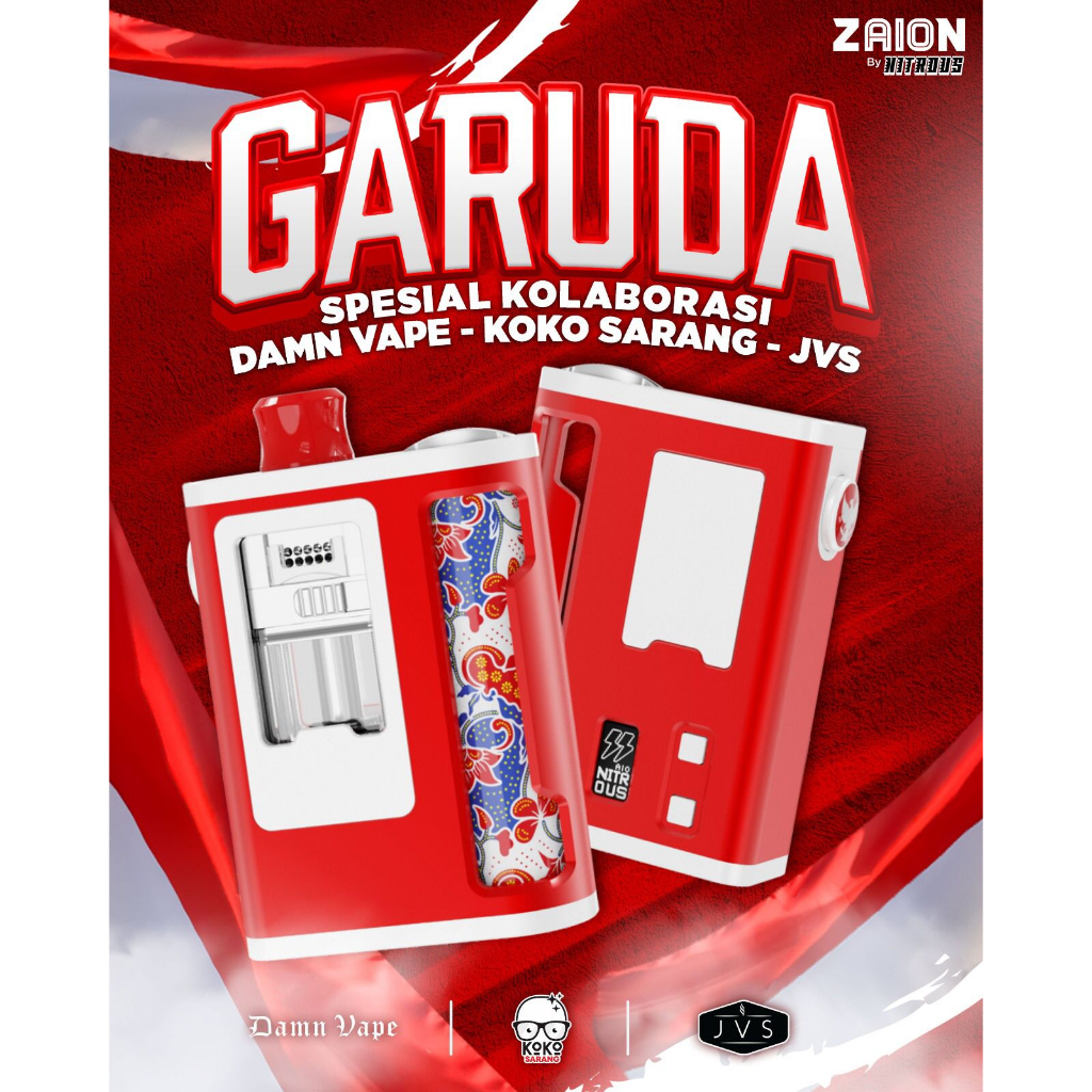 Jual NITROUS ZAION AIO 80W KIT by DAMNVAPE x KOKO SARANG x JVS ...