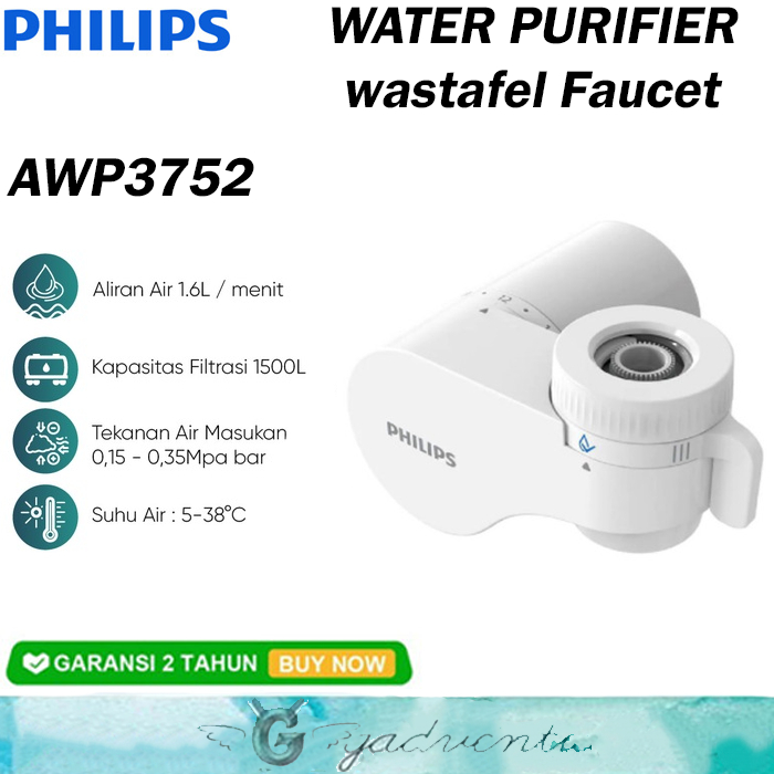 Jual Philips Water Purifier on Tap Genuine Water Purifier with A ...