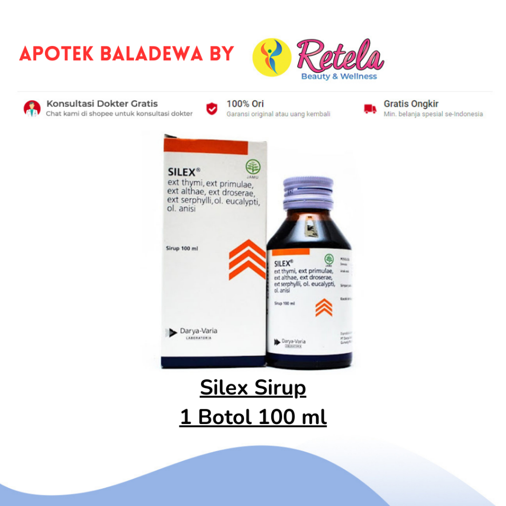 Jual Silex Sirup 100 ml | Shopee Indonesia