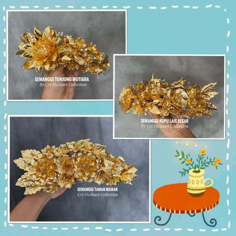 Jual Semanggi Emas Modifikasi Payas Bali Premium Besar/ Semanggi Modif ...