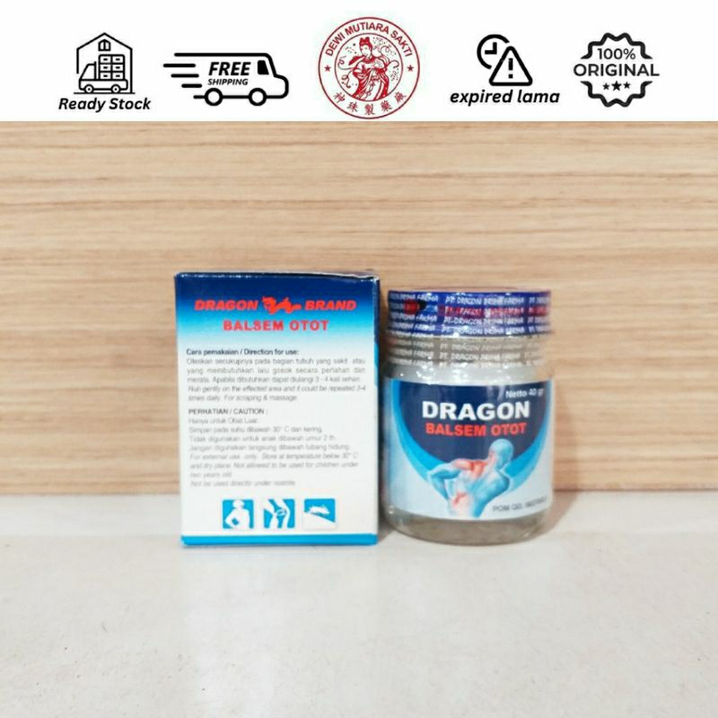 Jual DRAGON BALSEM OTOT 40g | Shopee Indonesia