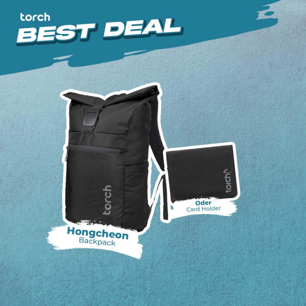 Jual TORCH Hongcheon Tas Ransel Punggung Sekolah Kerja Travelling ...