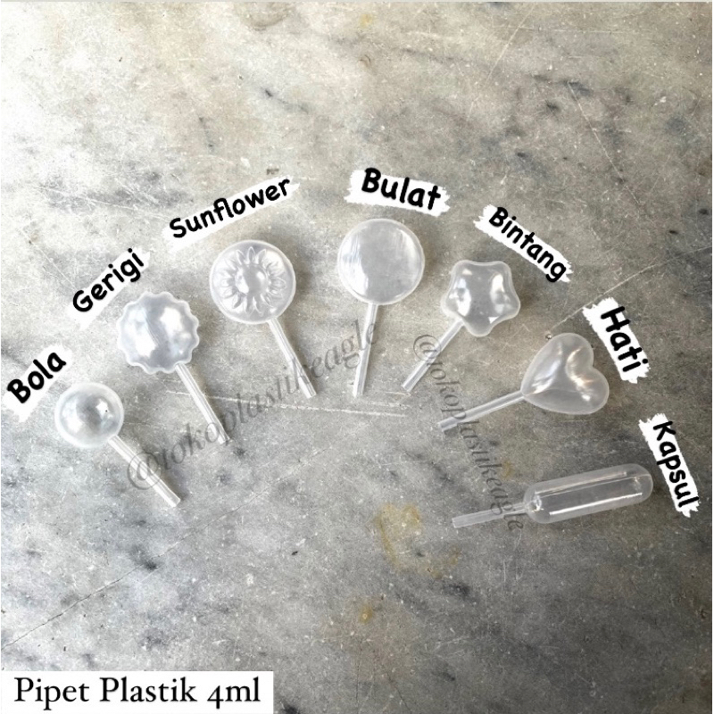 Jual [isi 50pcs] Pipet Plastik 4ml / Pipet Vla Pudding | Shopee Indonesia
