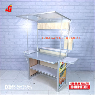 Jual Booth portable Juragan Gerobak 21 Meja Lipat Jualan Full Meja ...