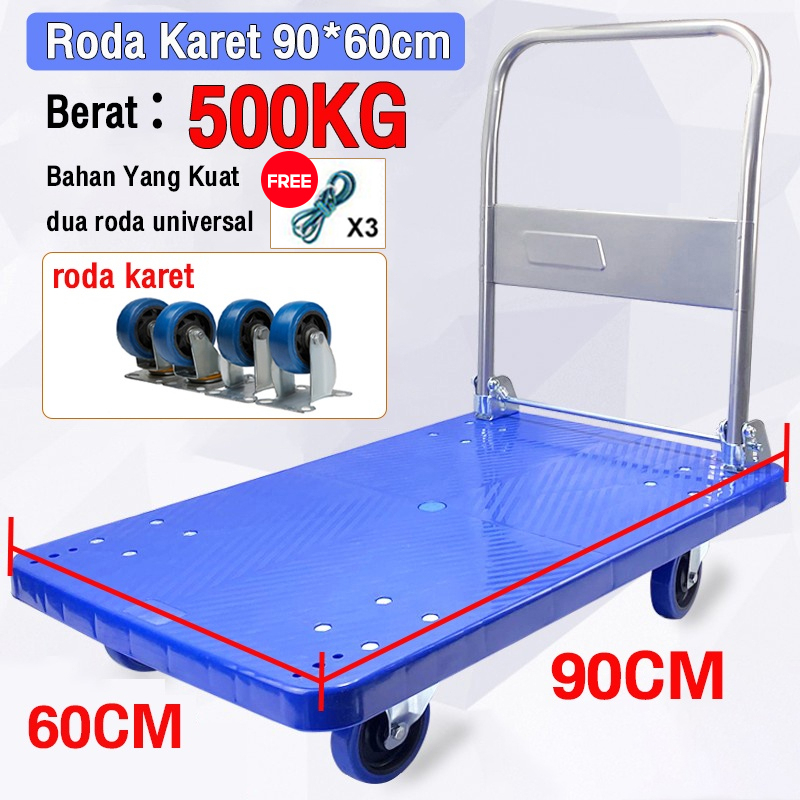 Jual Troli Lipat Hand Truck 150-300Kg/Troli Besi Serbaguna/Troli Galon ...