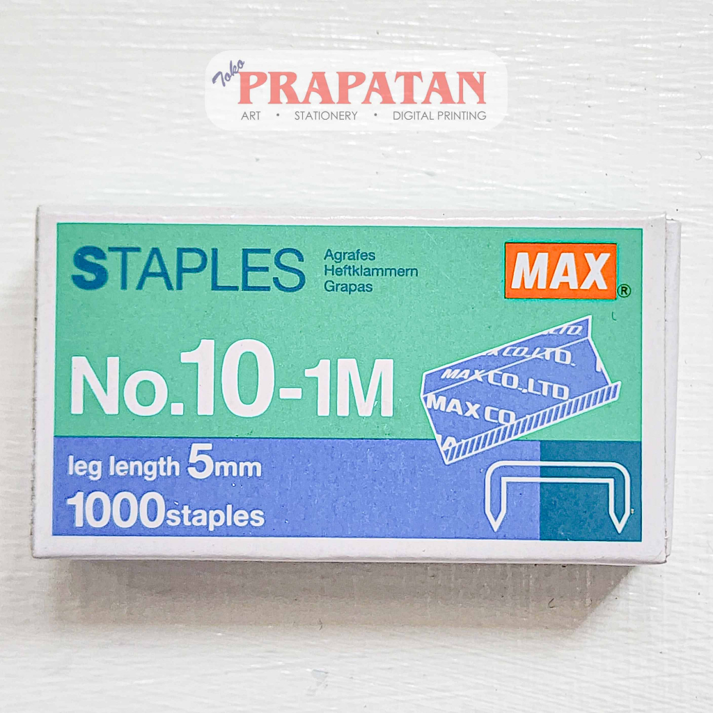 Jual Isi Staples MAX No.10-1M | Refill Stapler | Shopee Indonesia