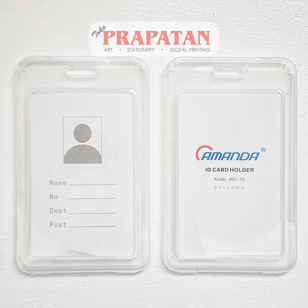 Jual Amanda ID Card Holder AIC-10 | Tempat Kartu Nama | Shopee Indonesia