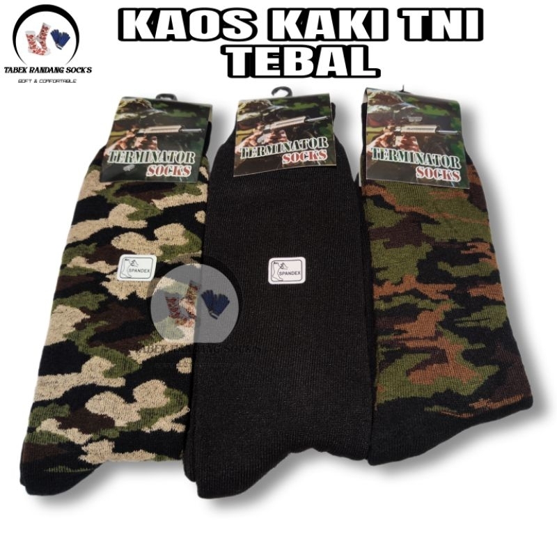 Jual KAOS KAKI TNI HITAM/LORENG TEBAL/KAOS KAKI PDL TNI/KAOS KAKI TNI ... Jual KAOS KAKI TNI HITAM/LORENG TEBAL/KAOS KAKI PDL TNI/KAOS KAKI TNI ...