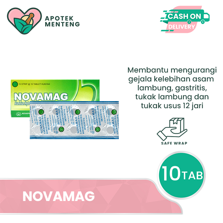 Jual Novamag 10 Tablet - Obat Sakit Maag dan Asam Lambung | Shopee ...