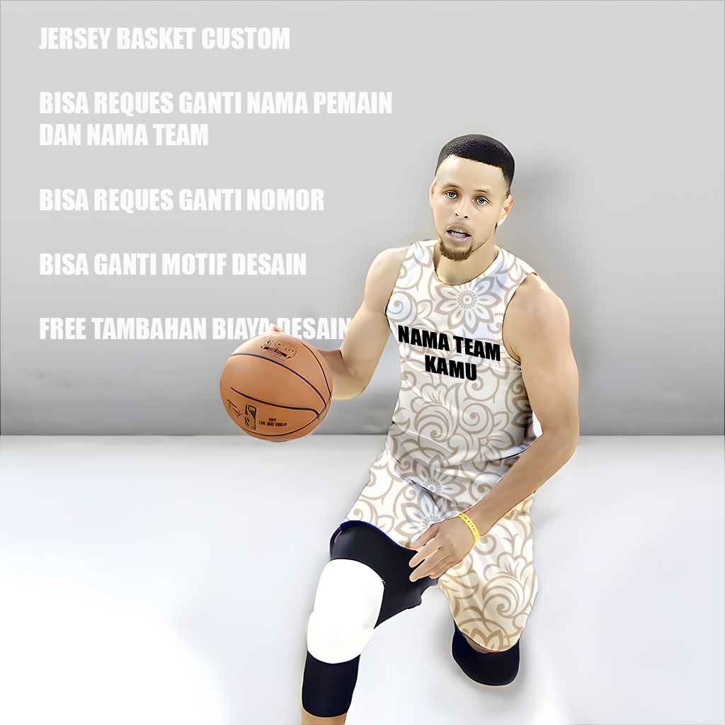 Jual Cerminan Semangat Tim: Jersey Basket Full Printing Nama dan Nomor ...