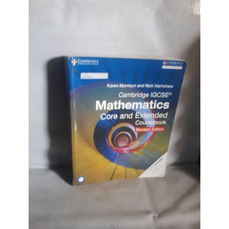 Jual Cambridge IGCSE Mathematics Core and Extended Coursebook Revised Edition | Shopee Indonesia