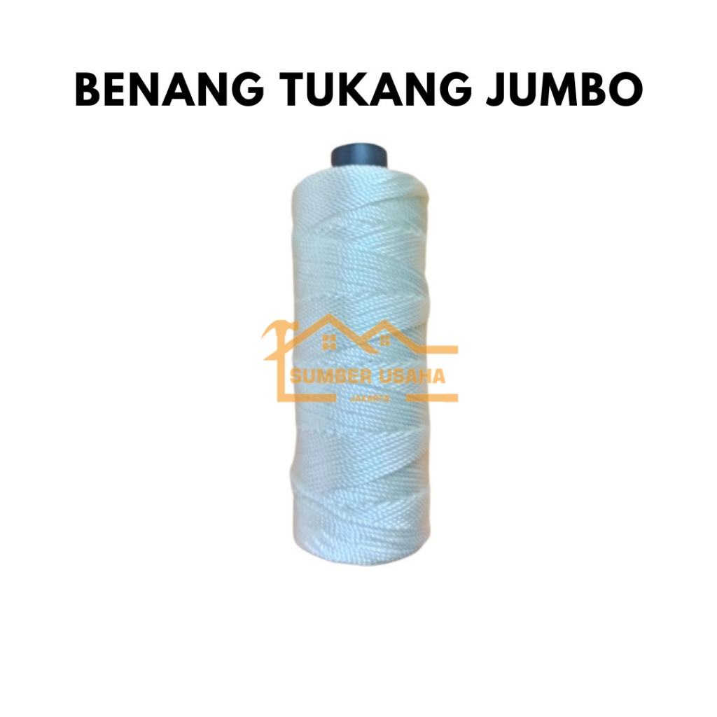 Jual Benang Tukang Bangunan Nilon Nylon Tali Sol Senar Putih Besar ...