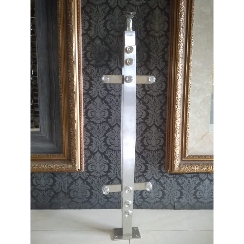 Jual Tiang Stainless Murah / Railing tangga Minimalis | Shopee Indonesia