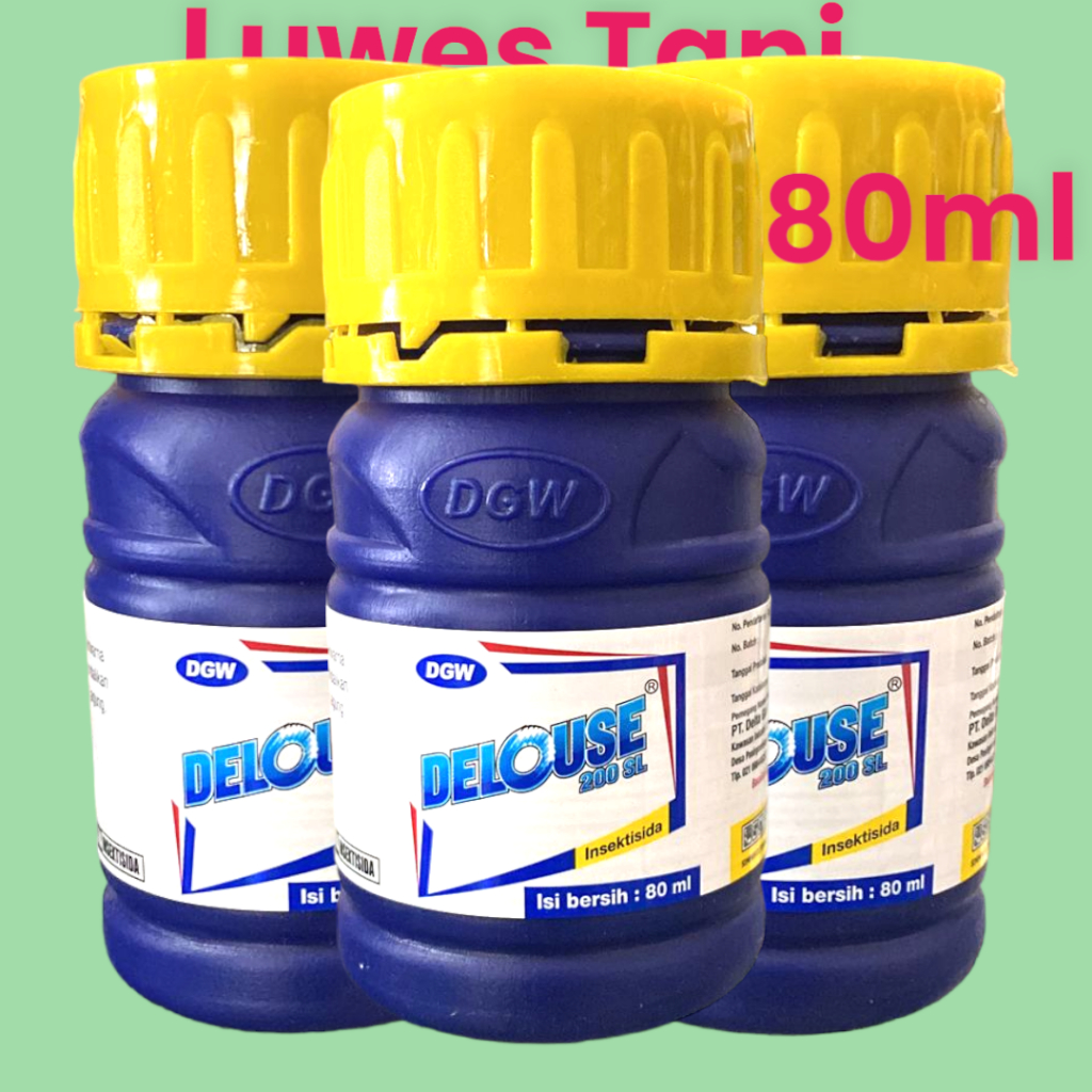 Jual Delouse 200SL 80ml DGW insektisida untuk hama keriting pada ...