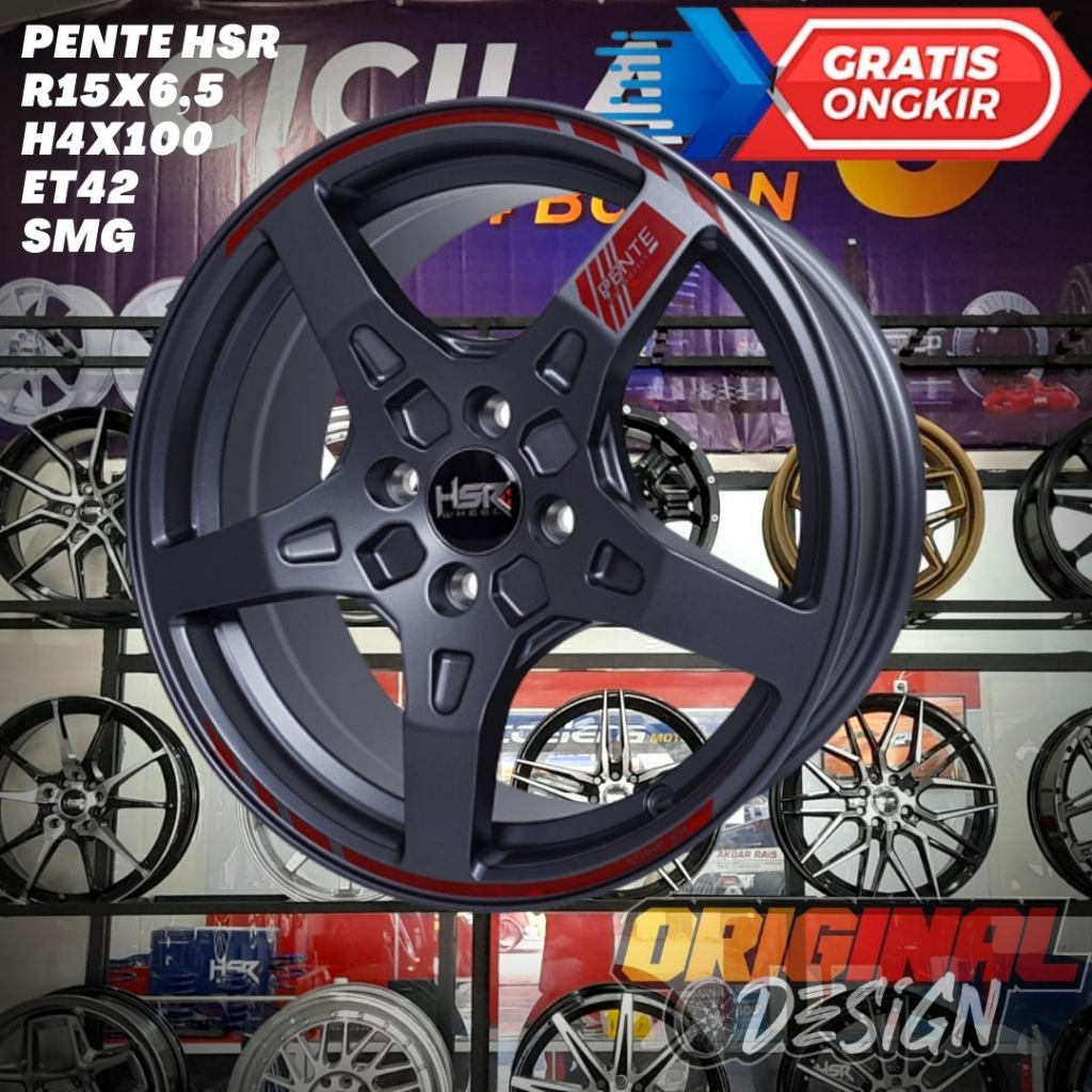 Jual Velg Mobil Mirage , March , Proton Gen2 , Sirion , HSR PENTE Ring ...