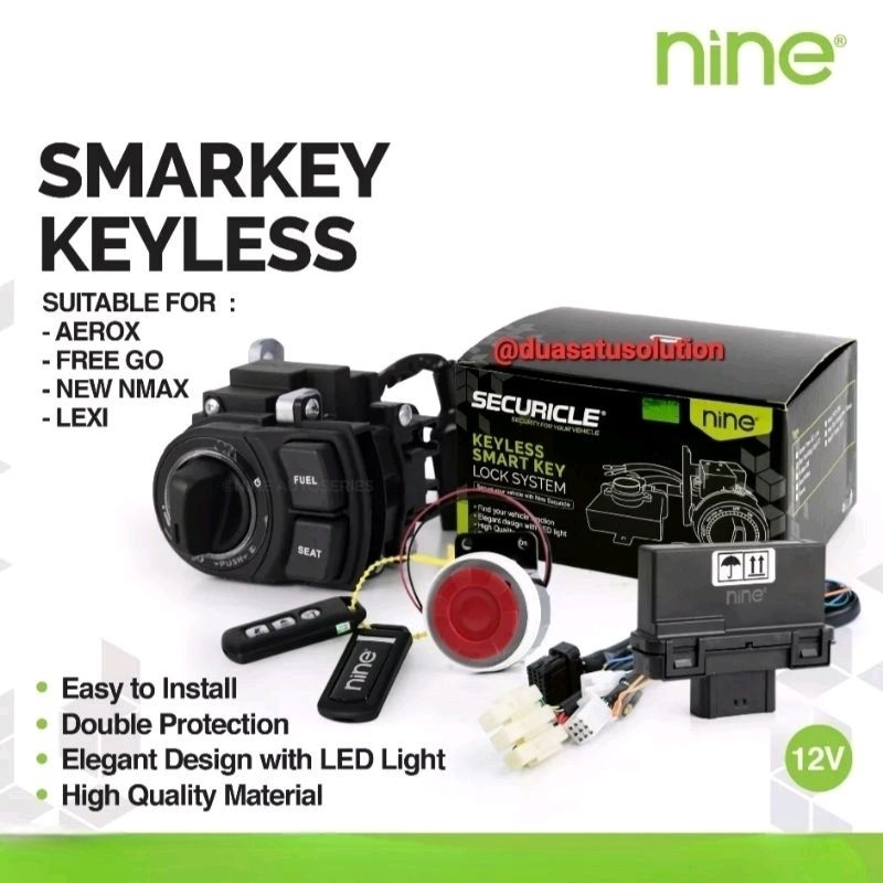 Jual KUNCI KONTAK SMARTKEY NINE YAMAHA MX KING MIO Z PNP PLUS ALARM ADA BARCODE | Shopee Indonesia