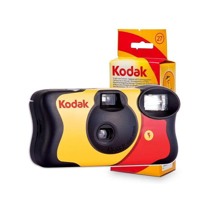 Jual Kodak Funsaver 27 exp Disposable Camera Flash 35mm ISO 800 Fun ...