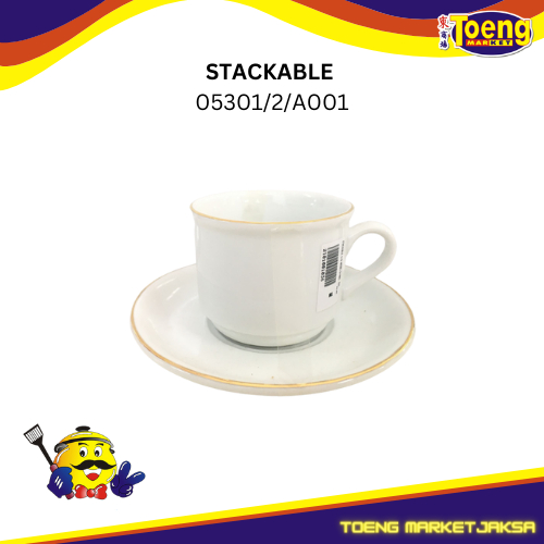 Jual GELAS LEPEK / STACKABLE C/S 05301/2/A001 SANGO | Shopee Indonesia