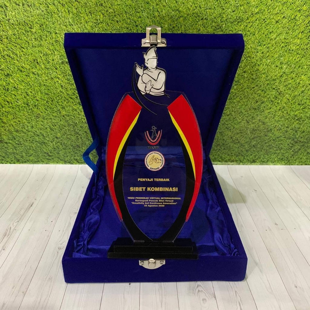 Jual Trophy acrylic (custom), piala akrilik pencak silat, kado, plakat ...