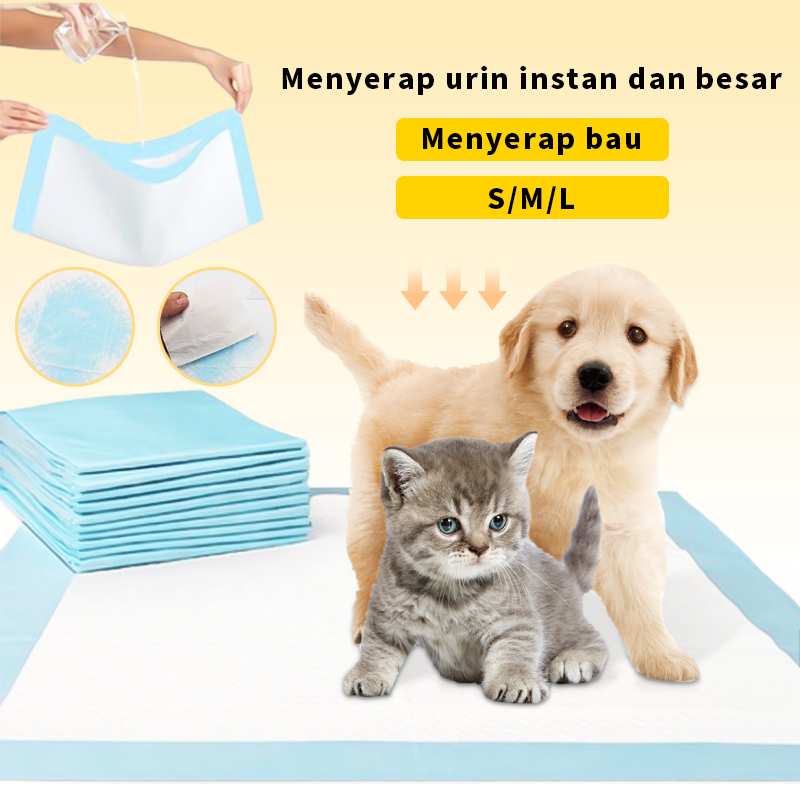 Jual Underpad kucing Pad Pipis Kucing Anjing Pet Underpad Popok Sekali ...