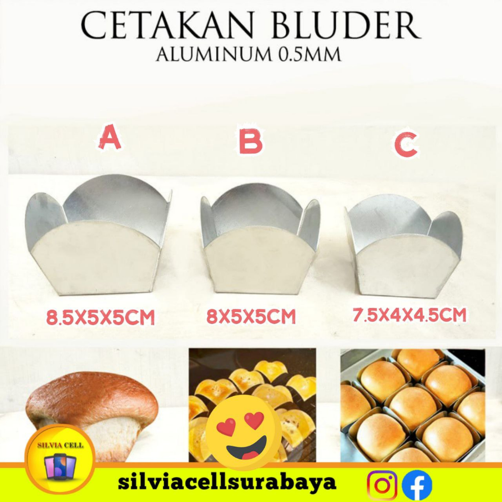 Jual Cetakan Bluder Loyang Bluder Cetakan Muffin Aluminum | Shopee ...