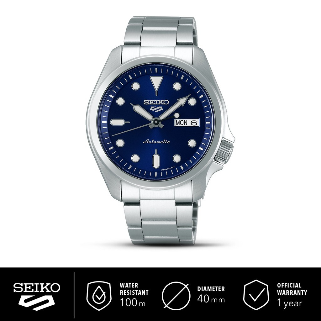 Jual Jam tangan Pria seiko Automatic Stainless Stell Original | Shopee ...