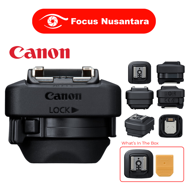 Jual CANON AD-E1 Multi-function Shoe Adapter ADE1 Adapter Flash ...
