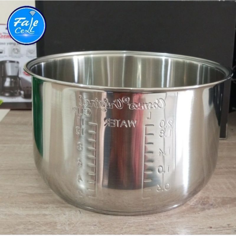 Jual PANCI MAGICOM COSMOS UKURAN 2L STAINLESS UNTUK MAGICOM COSMOS TYPE ...