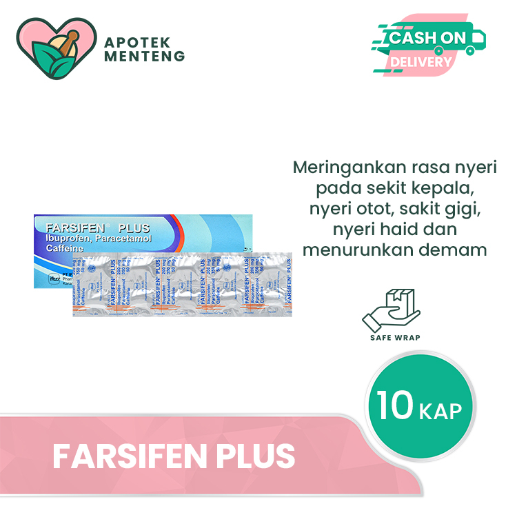 Jual Farsifen Plus 10 Tablet - Obat Pereda Nyeri dan Demam | Shopee ...
