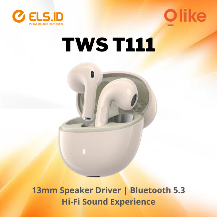 Jual Olike T111 Earphone Wireless Bluetooth TWS Hi-Fi Sound Experience | Shopee Indonesia