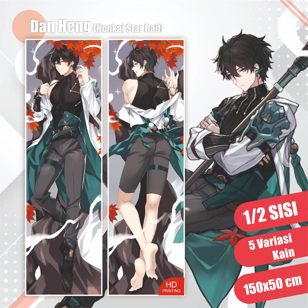 Jual Dakimakura Dan Heng Honkai Star Rail 150x50 cm (Cover Only ...