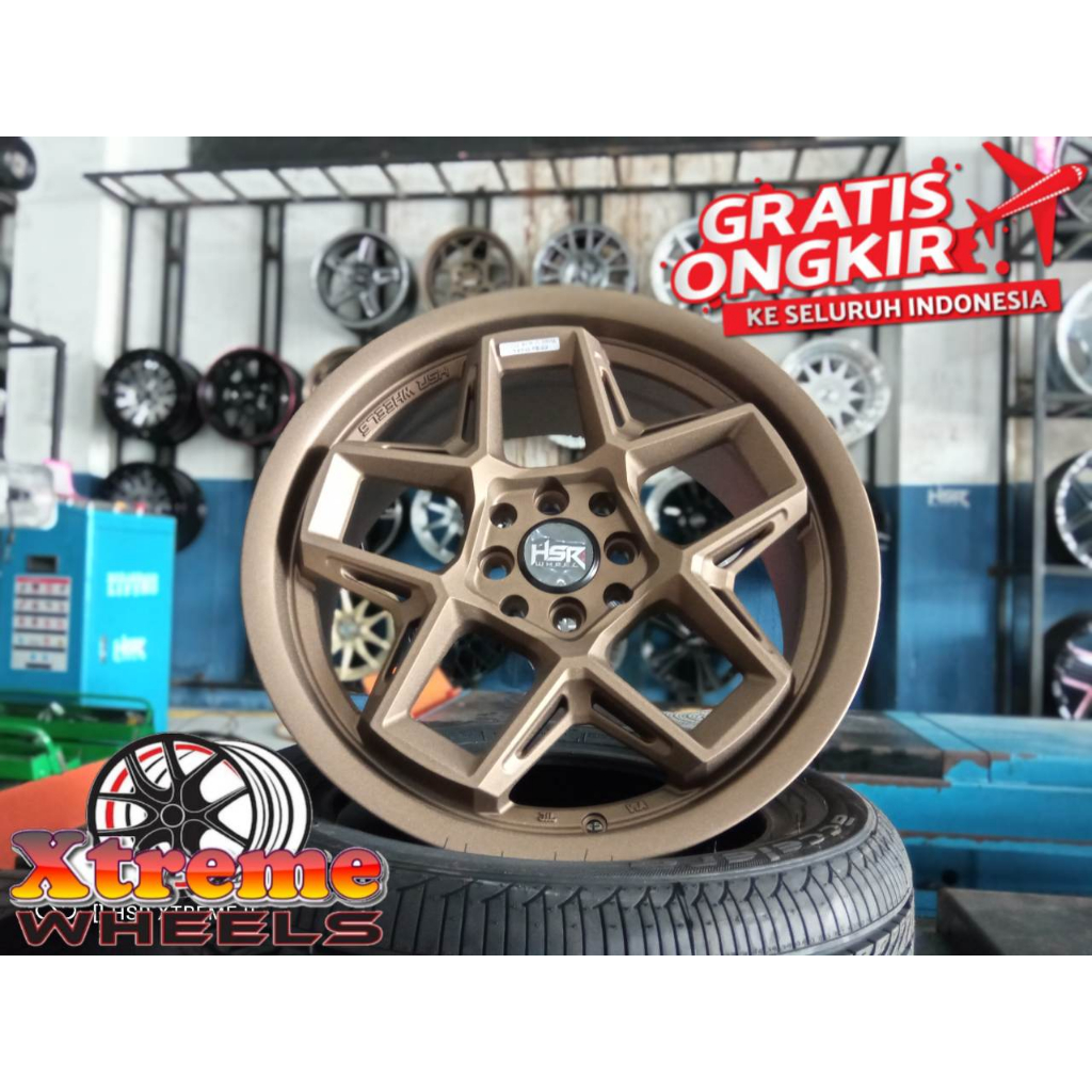 Jual Velg Racing Ring 16 HSR WASILE Lebar 7 Untuk Mobil Xenia Livina ...