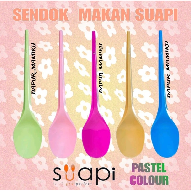 Jual DAPURMAMIKU Sendok Suapi Sendok Makan Pink Sendok Pink Sendok ...