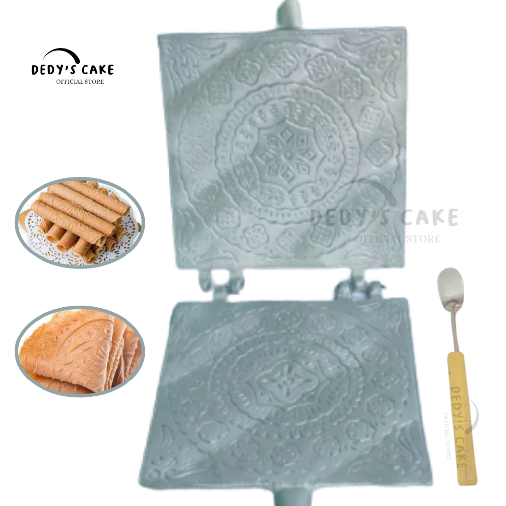 Jual Cetakan Kue Jepit Semprong Opak Gambir Egg Roll Small | Shopee ...
