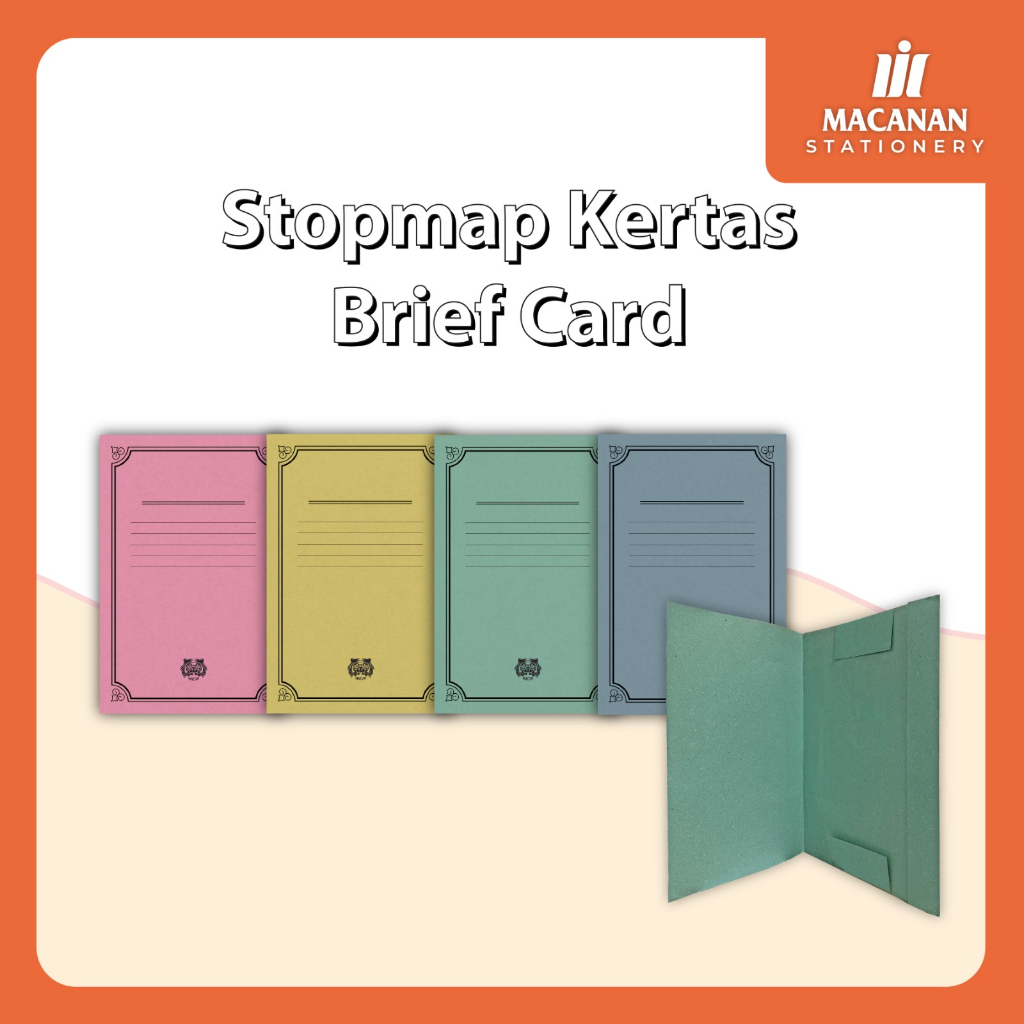 Jual Stopmap Merk Macan 4 Warna - 50 Pcs/Pack | Shopee Indonesia
