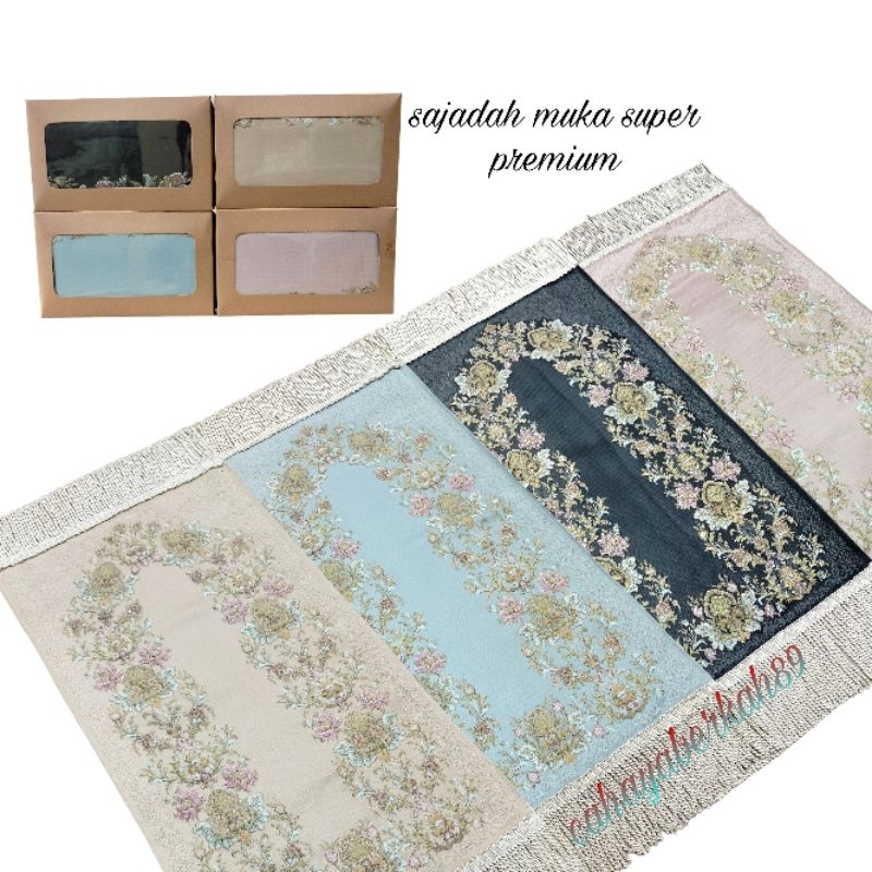 Jual sajadah box muka refah super premium 35x65 | Shopee Indonesia