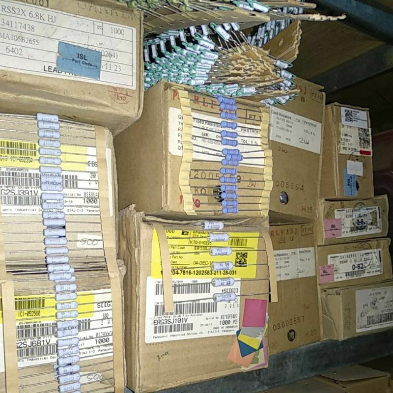 Jual Resistor 3watt JAPAN berbagai nilai varian. | Shopee Indonesia