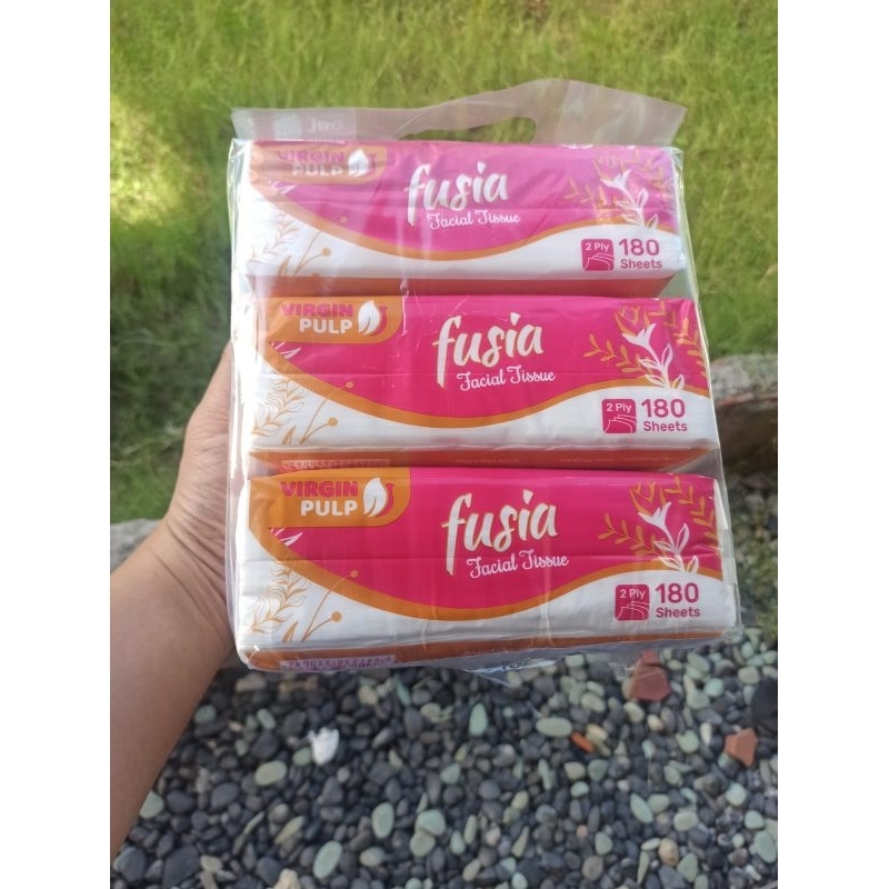 Jual (1 SLOP isi 3 pcs) Tissue FUSIA 180s (1 SLOP isi 3 pcs) | Shopee ...